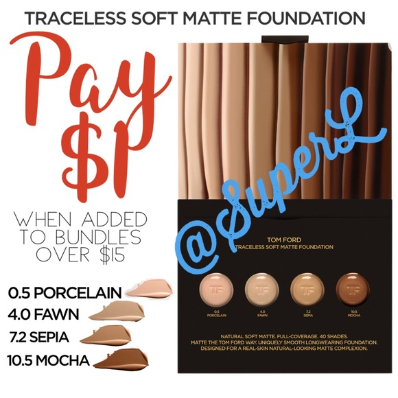 Tom Ford | Makeup | New Tom Ford Traceless Soft Matte Foundation ...